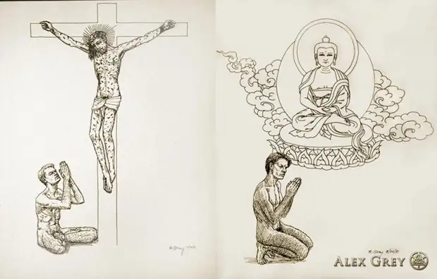 Алекс Грей / Alex Grey - художник, визионер, мыслитель. - Искусство ...