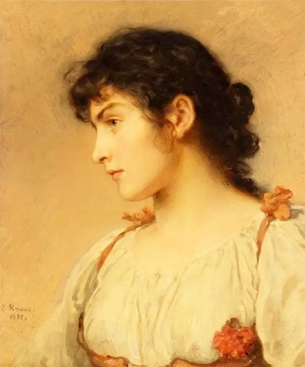 Ludwig Knaus (German, 1829-1910) - Искусство - Медиаплатформа МирТесен